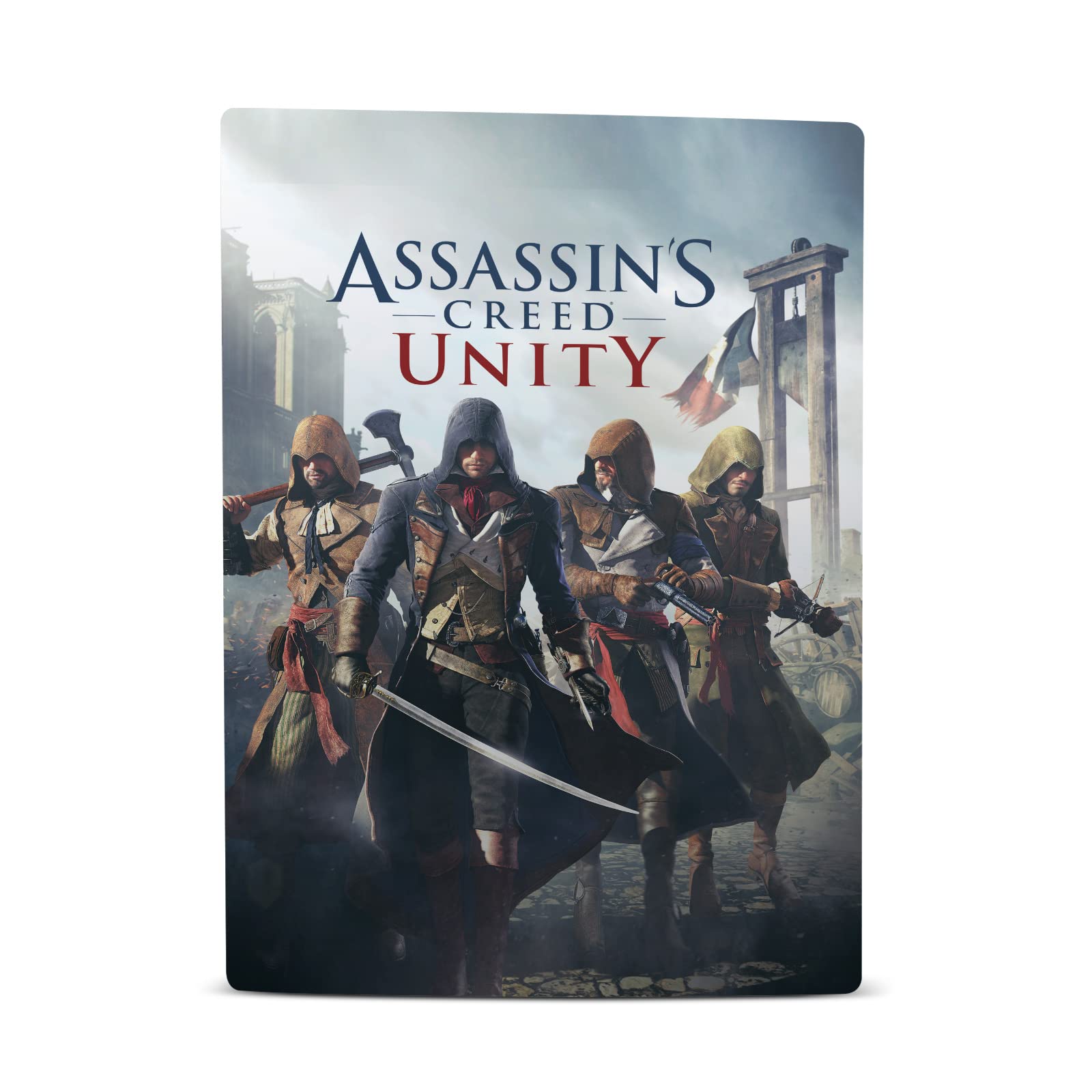 Head Case Designs Officially Licensed Assassin's Creed Game Cover Unity Key Art Matte Vinyl Faceplate Sticker Gaming Skin Decal Cover Compatible With Sony PlayStation 5 PS5 Digital Edition Console