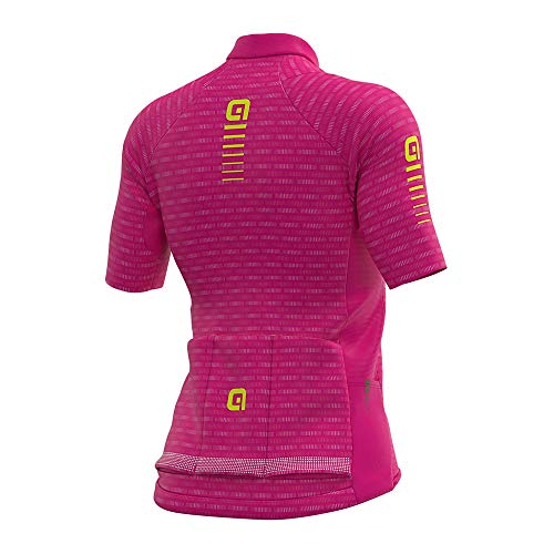 ALE' PRR Green Road Lady Short Sleeve Jersey - Pink - Small