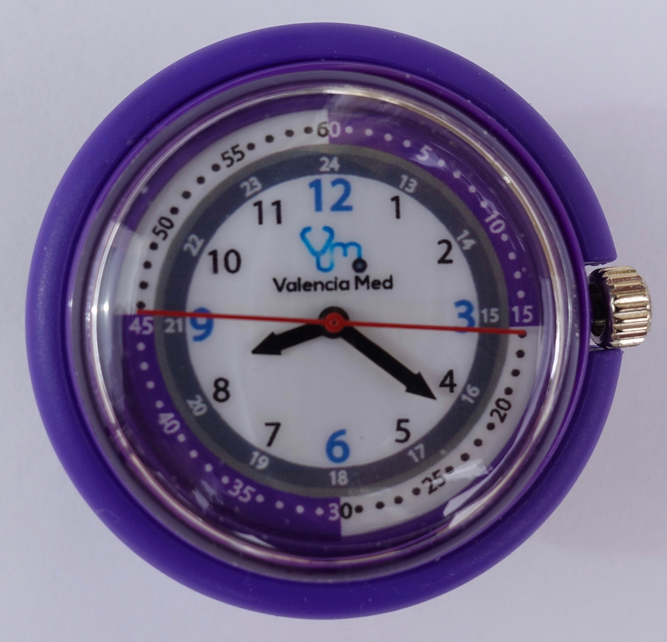 Valencia Med Stethoscope Watch, Purple