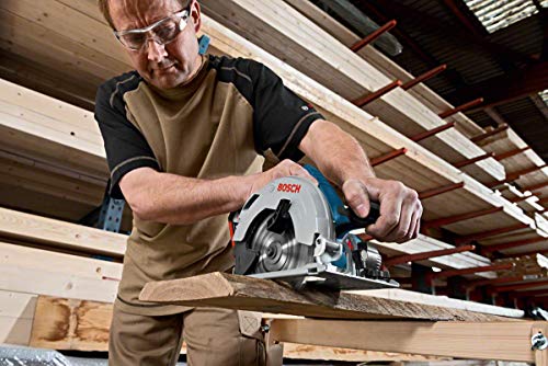 Bosch Professional 18V System GKS 18V-57 Cordless Circular Saw (Saw Blade Diameter: 165 mm, Cutting Depth: 57 mm, excluding Batteries and Charger, in Carton)