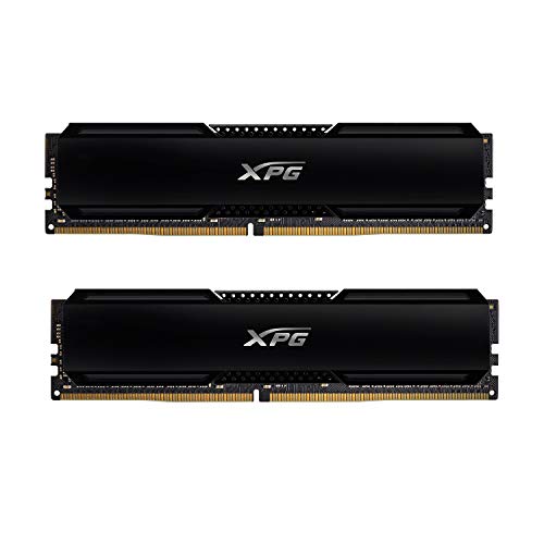 XPG GAMMIX D20 DDR4 3200MHz 16GB (2x8GB) PC4-25600 SDRAM 288-Pins UDIMM Desktop Memory Kit Black (AX4U32008G16A-DCBK20)