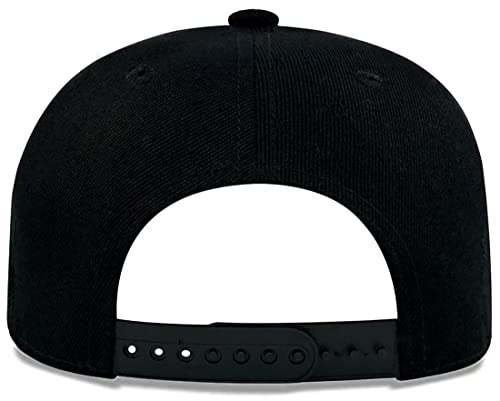 ADJUEMB Classic Snapback Hats Skull Embroidery Adjustable Flat Bill Hat Unisex Baseball Caps