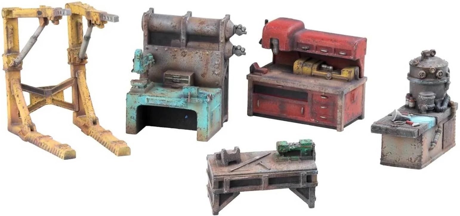 Fallout: Wasteland Warfare - Terrain Expansion: Settlement Work Benches
