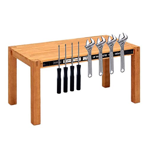 Magnetic Tool Holder 18 Inch 8 Pack Heavy Duty Magnet Tool Bar Strip Rack Wall Mount Black¡