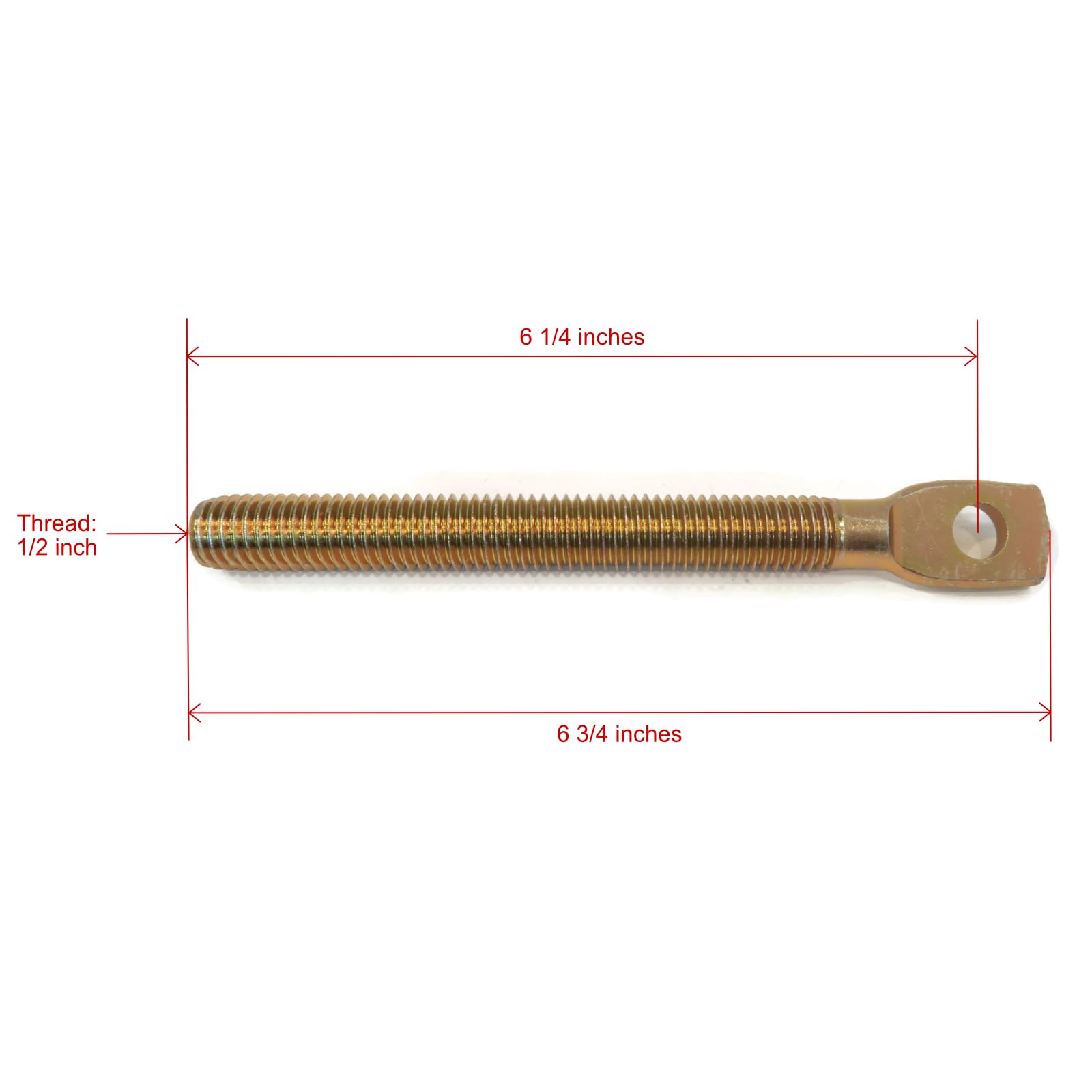 The ROP Shop New Trip Spring Eye Bolt for Buyers SAM 1302005 Snowplow Snow Plow Blade Western