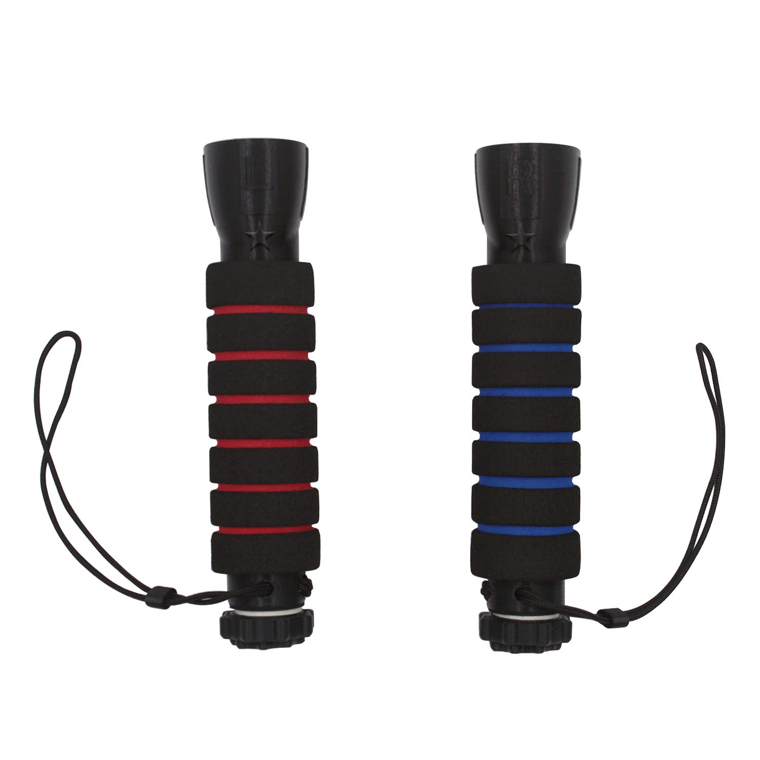 AMVR Dual Handles Gamepad Just for Oculus Quest 1 or Rift S Controllers Playing Beat Saber Game (Not Fit Quest 2)