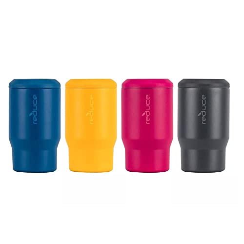 REDUCE 14 oz. Vacuum Insulated Stainless Steel Drink Cooler, 4 Pack (Summer)