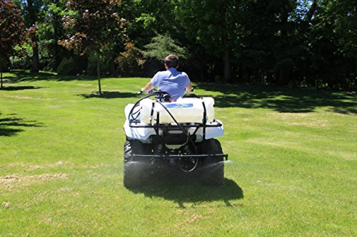 Master Manufacturing SAO-11-015A-MM 15 Gallon ATV Broadcast & Spot Sprayer-Everflo 2.2 GPM, White & Black