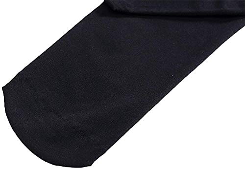 Century Star Ultra-Soft Footed Dance Sockings Ballet Tights Kids Super Elasticity School Uniform Tights For Girls 1 Pack Black 6-9