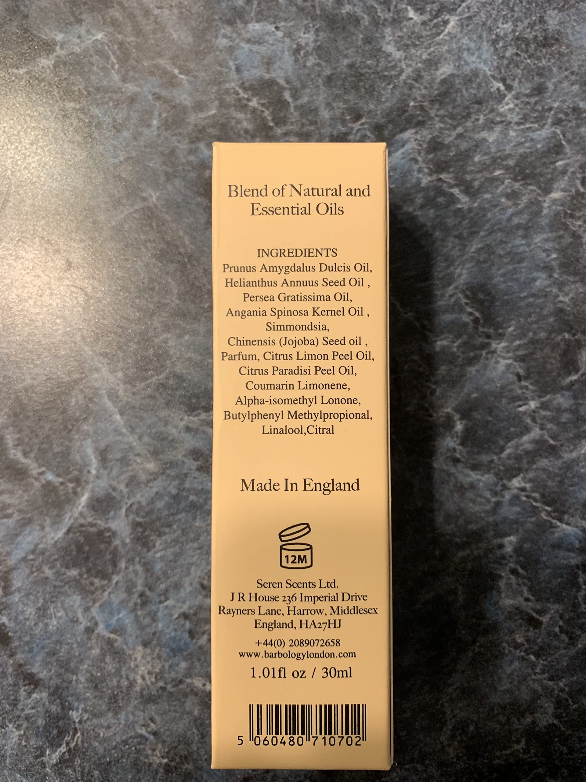 Barbology LONDON Vegan Multi-Purpose Beard Oil for Eliminating Dandruff and Impurities in Hair, 1.02 oz