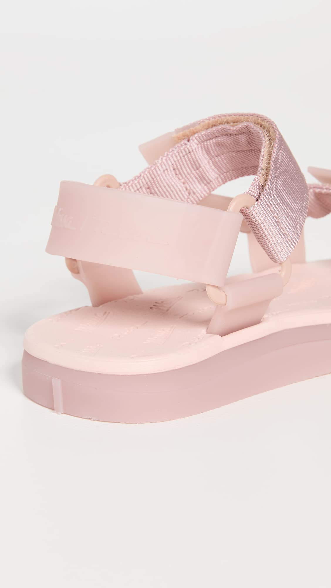 Melissa Women's Rider Sandals, Pink, 5 Medium US