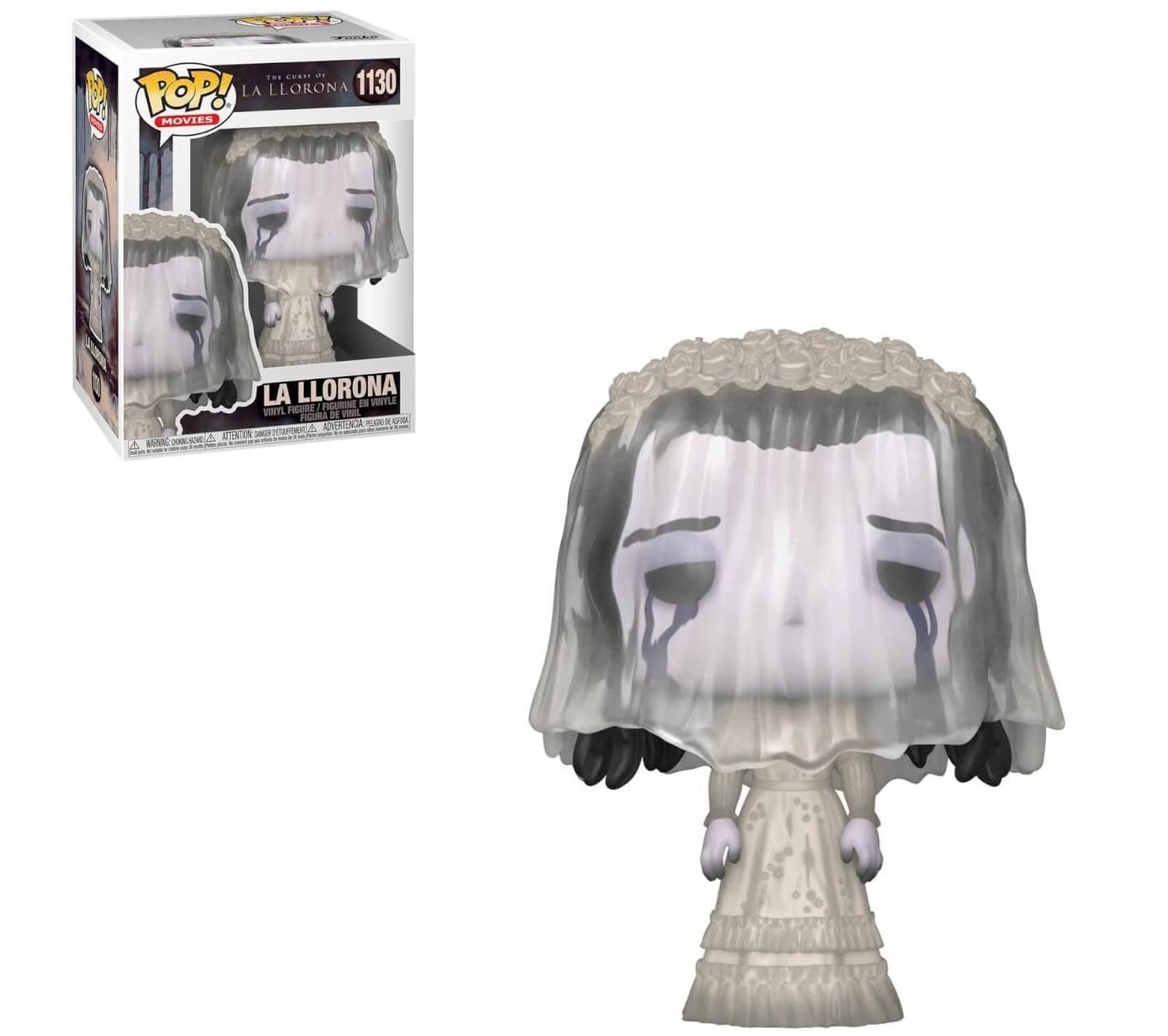Funko La Llorona - La Llorona Pop! Vinyl Figure (Bundled with Compatible Pop Box Protector Case)