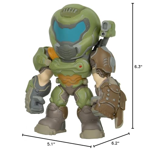 Numskull Doom Slayer Doom Eternal in-Game Collectible Replica Posable Toy Figure - Official Doom Merchandise - Limited Edition
