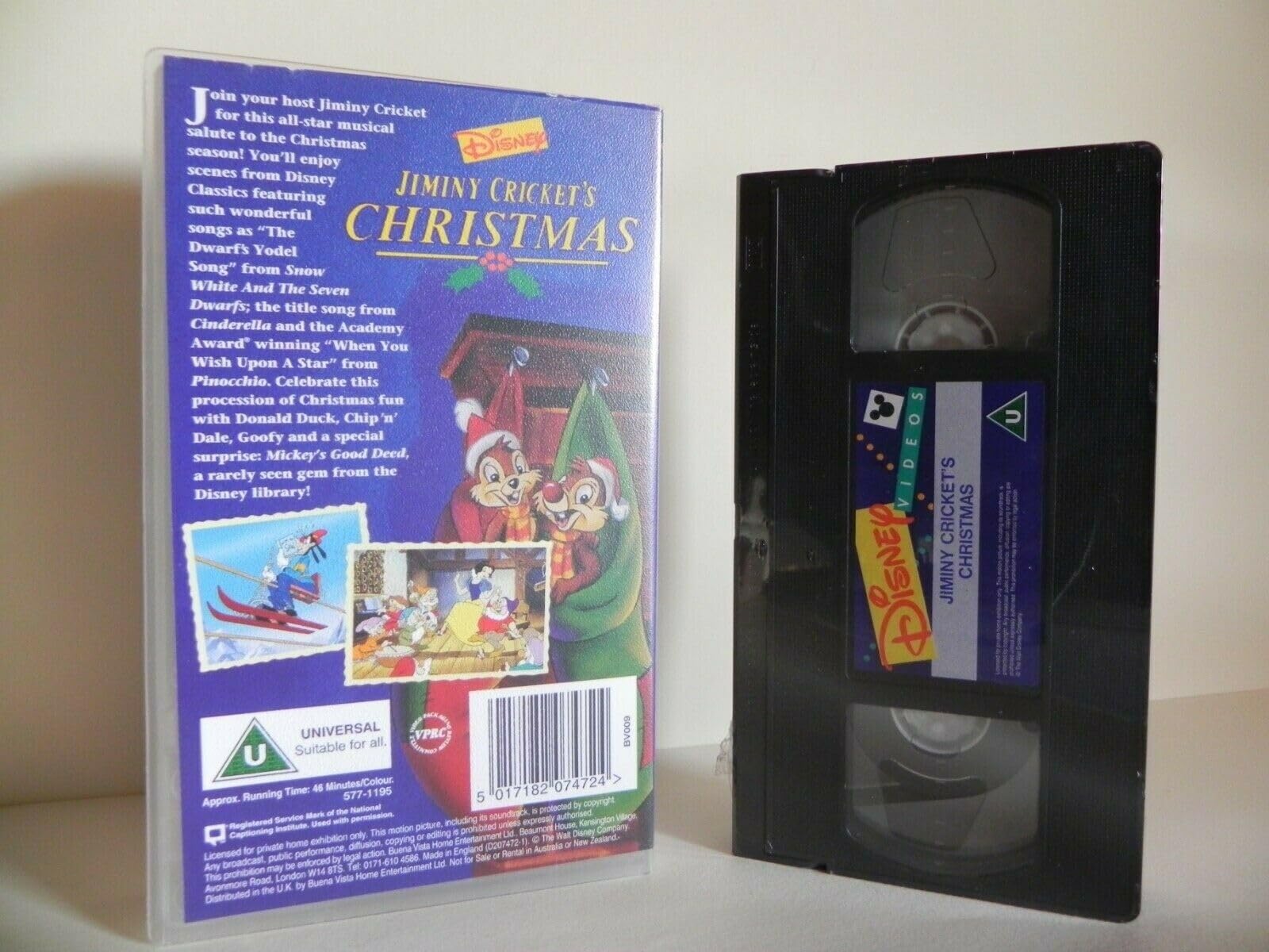 Jiminy Cricket's Christmas [VHS]