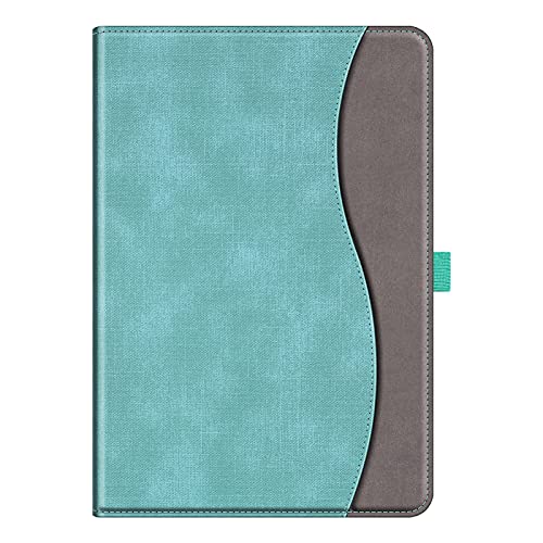 Fintie Case for All-New Amazon Fire HD 10 and Fire HD 10 Plus Tablet (Only Compatible with 11th Generation 2021 Release) - [Multi-Angle] Stand Cover with Pocket Auto Wake/Sleep, Turquoise
