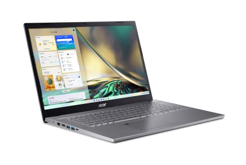 Acer Aspire 5 A517-53-5087 Laptop | 17.3" Full HD IPS Display | 12th Gen Intel Core i5-1235U | 16GB DDR4 | 512GB NVMe SSD | 802.11ax Wi-Fi 6 | Thunderbolt 4 | Fingerprint Reader | Backlit Keyboard