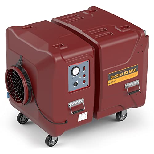 Abestorm 2000 CFM Air Scrubber Commercial with 4 Stage Filtration Negative Air Machine HEPA Air Scrubbers UV-C Light Air Cleaner for Commercial, Industrial, Damage Restoration, and Large Spaces