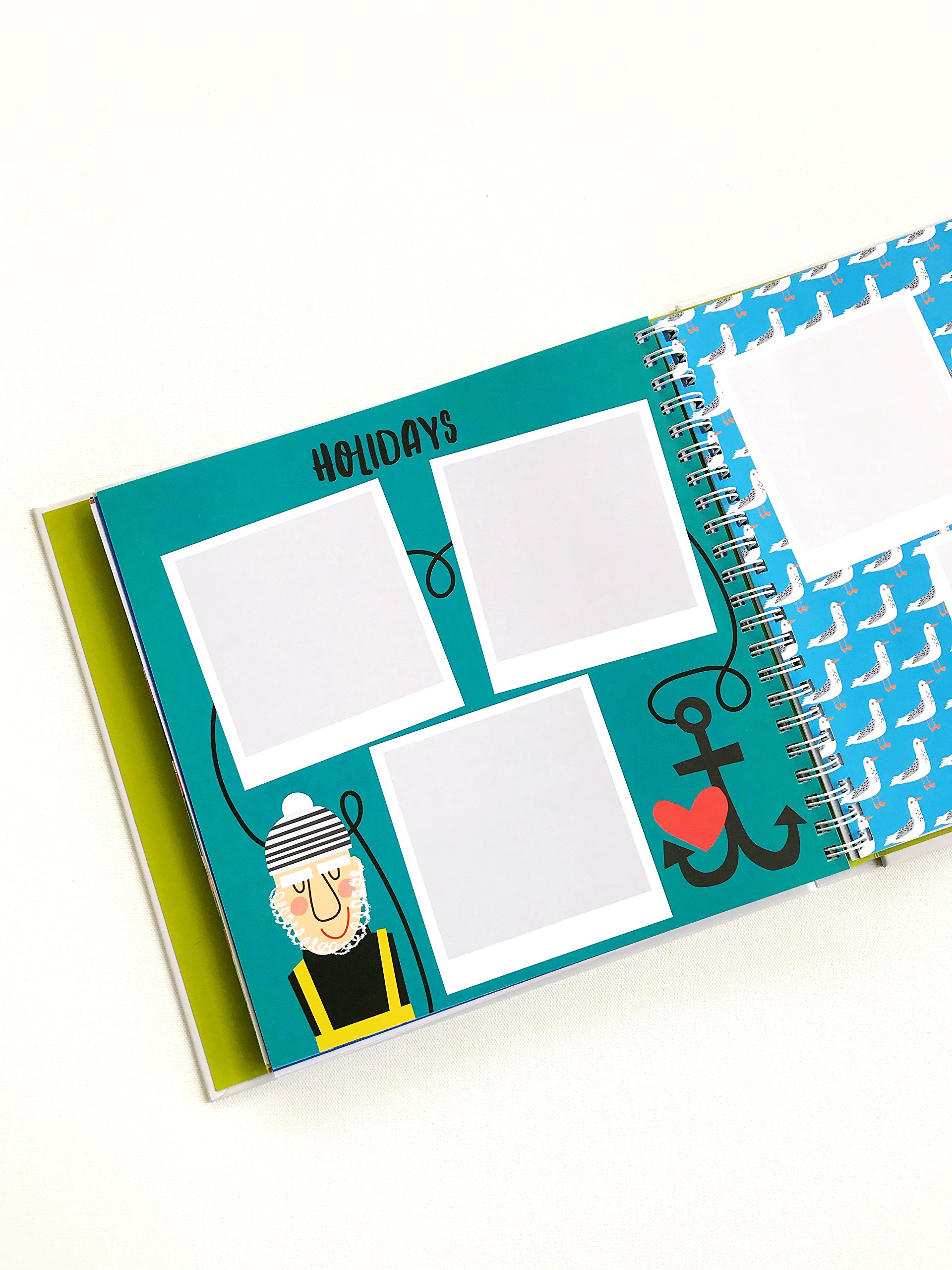 Lucy Darling Baby Journal - Stylish, Eco-Friendly 106 Pages for Recording Precious Milestones, Just Add Photos and Writing