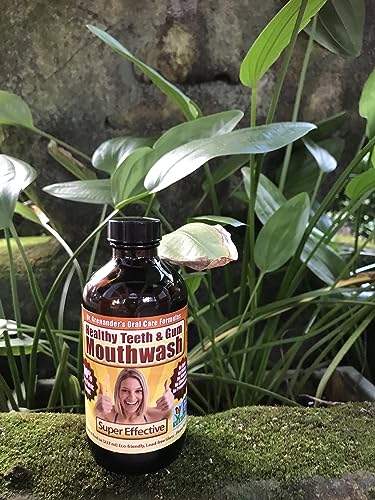 Gum Disease Help, Gum Recession Help -Organic MOUTHWASH -β 100% Pure & Healthy - Organic/nonGMO - Tooth Pain, Sensitivity, Bad Breath, Plaque, Lichen planus.