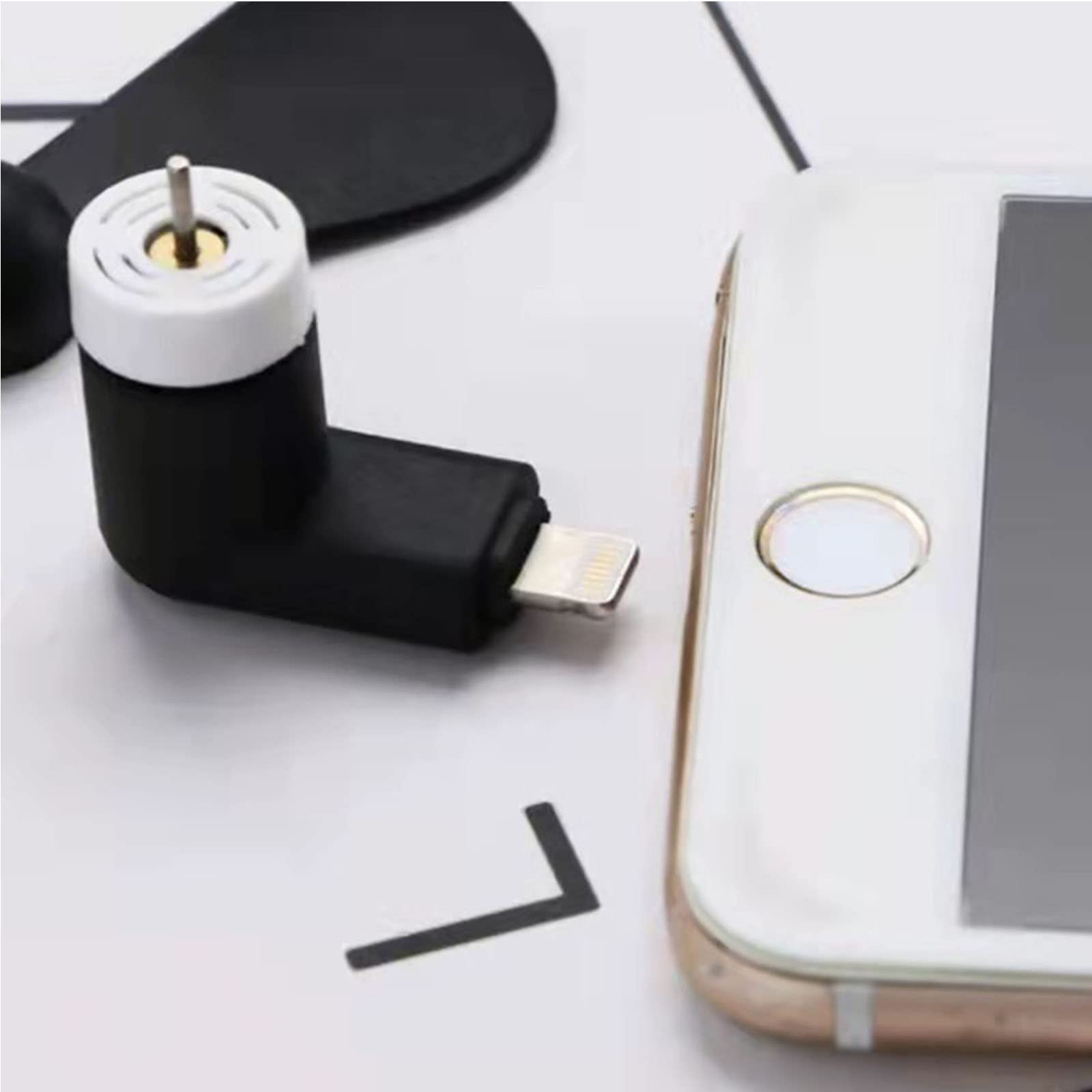Aikens Phone Fan Mini Fan USB Cellphone Fan Cell Fans Compatible for iPhone iPad Phone Summer Accessories