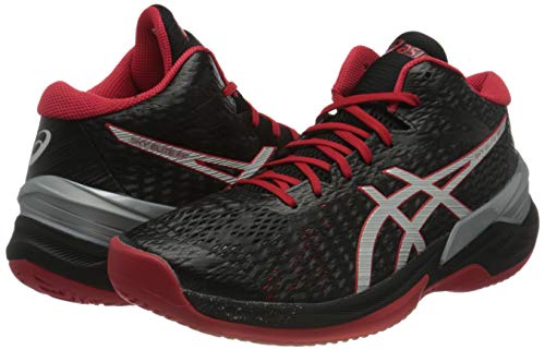ASICS Men's Running, Black Pure Silver, 9.5