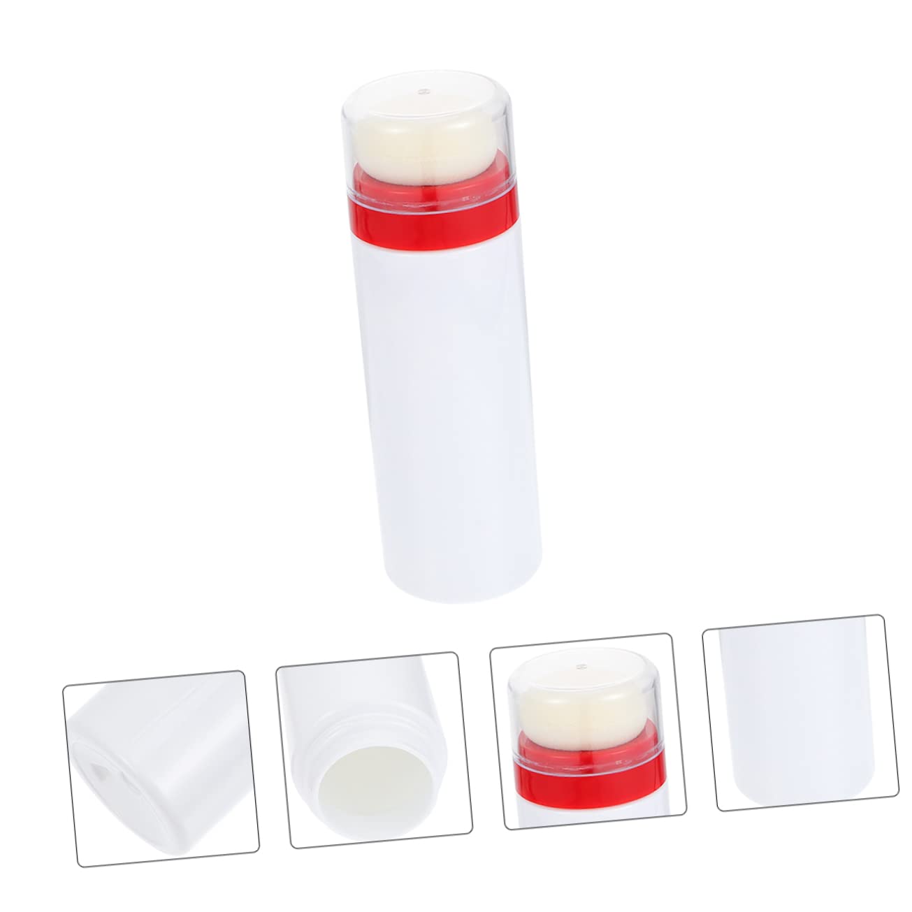 ADOCARN 2 pcs After- Compact Makeup Fluffy Bath Powder Containers Baby Holder Kids Face Travel Puff Refillable Blush Container Convenient Adult Jar Skin Capacity Empty Home Toddler Infant