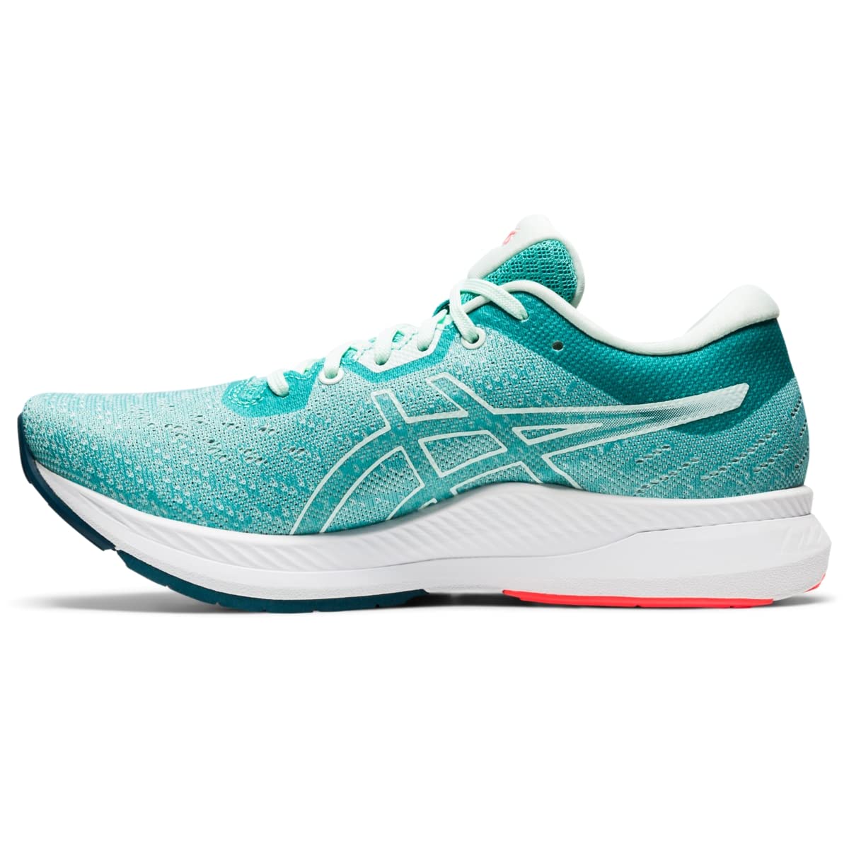 ASICS Women's EvoRide Running Shoes, 8, Techno Cyan/BIO Mint