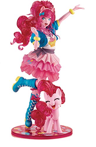 Kotobukiya My Little Pony: Pinkie Pie Limited Edition Bishoujo Statue, Multicolor