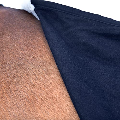 Horze Millau Wool Blanket - Dark Blue - 84 in
