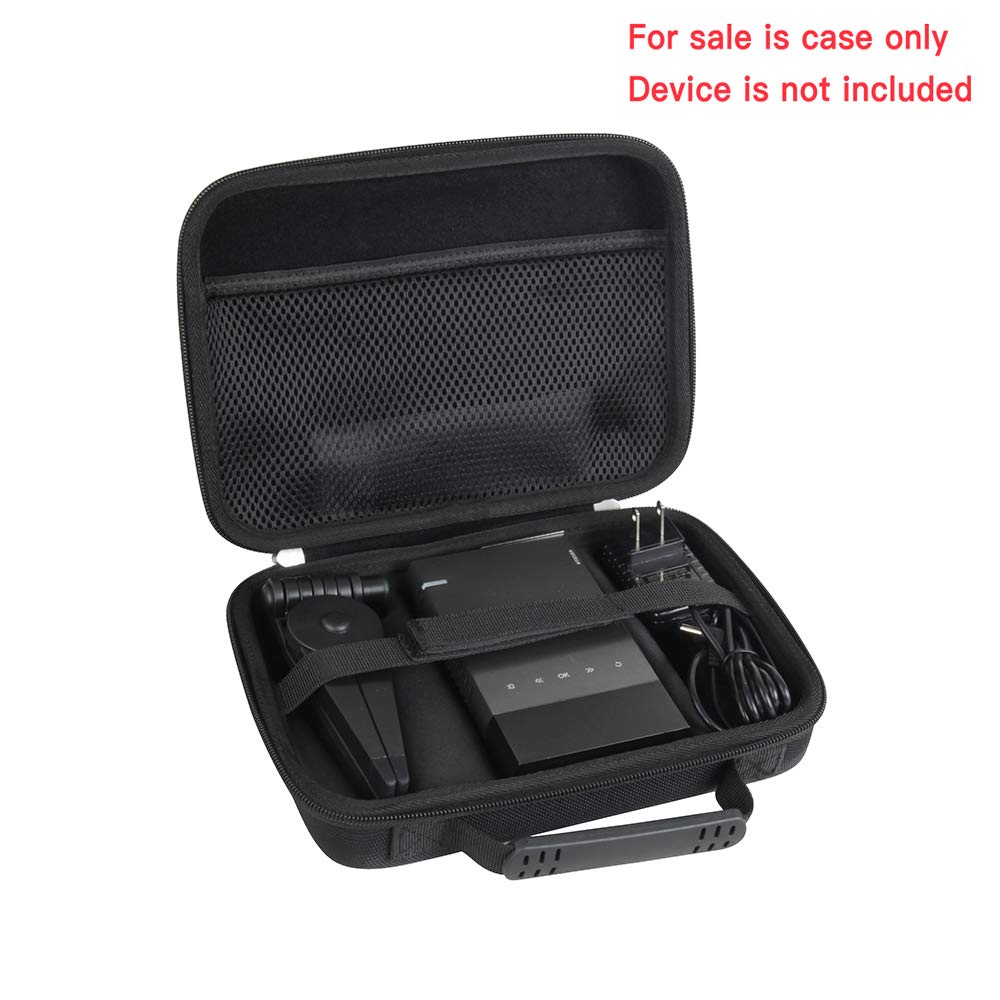 Anleo Hard Travel Case for Vamvo/ELEPHAS Ultra Mini Portable Projector 1080p Supported HD DLP LED Rechargeable Pico Projector (Only Case)