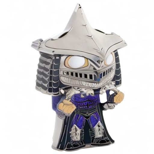 Funko Pop! Pin: Teenage Mutant Ninja Turtles - Super Shredder, Glow in The Dark, Chance of Chase