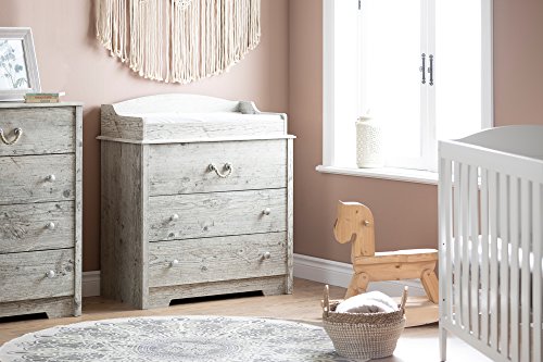 South Shore Aviron 4-Drawer Chest, Seaside Pine