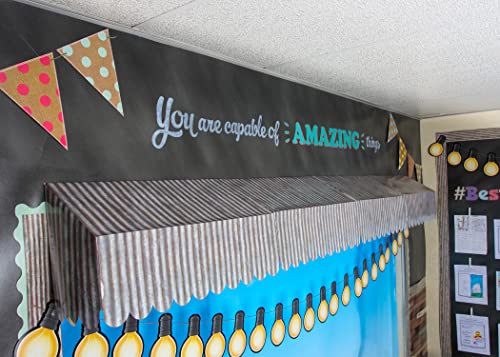 Teacher Created Resources Corrugated Metal Awning (TCR77180)