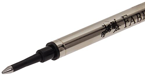 Faber Castell 148712 Ballpoint Pen Refill, Water-based, Black, For Basic Use