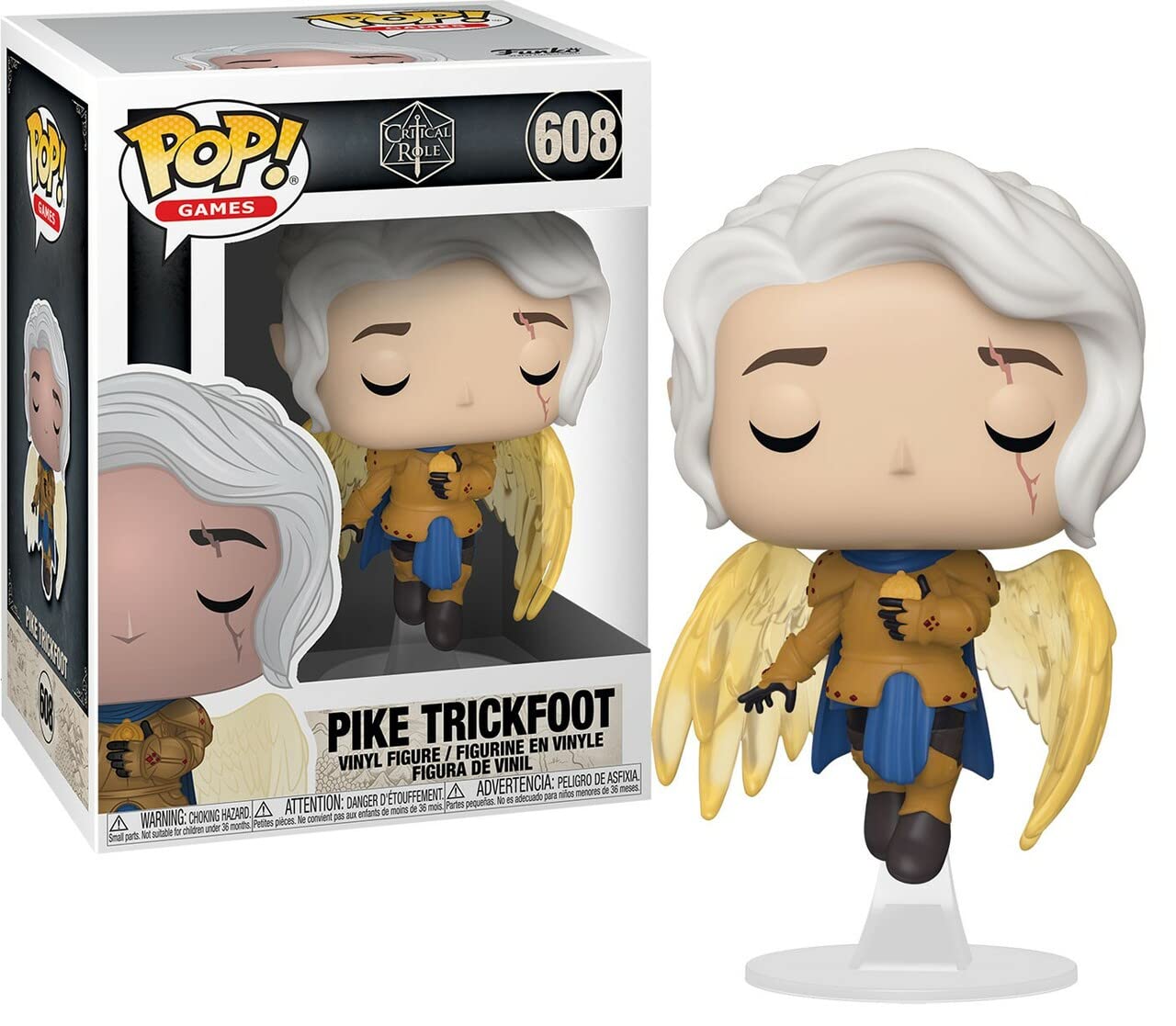 Funko Vox Machina - Pike Trickfoot Pop! Vinyl Figure (Bundled with Compatible Pop Box Protector Case)