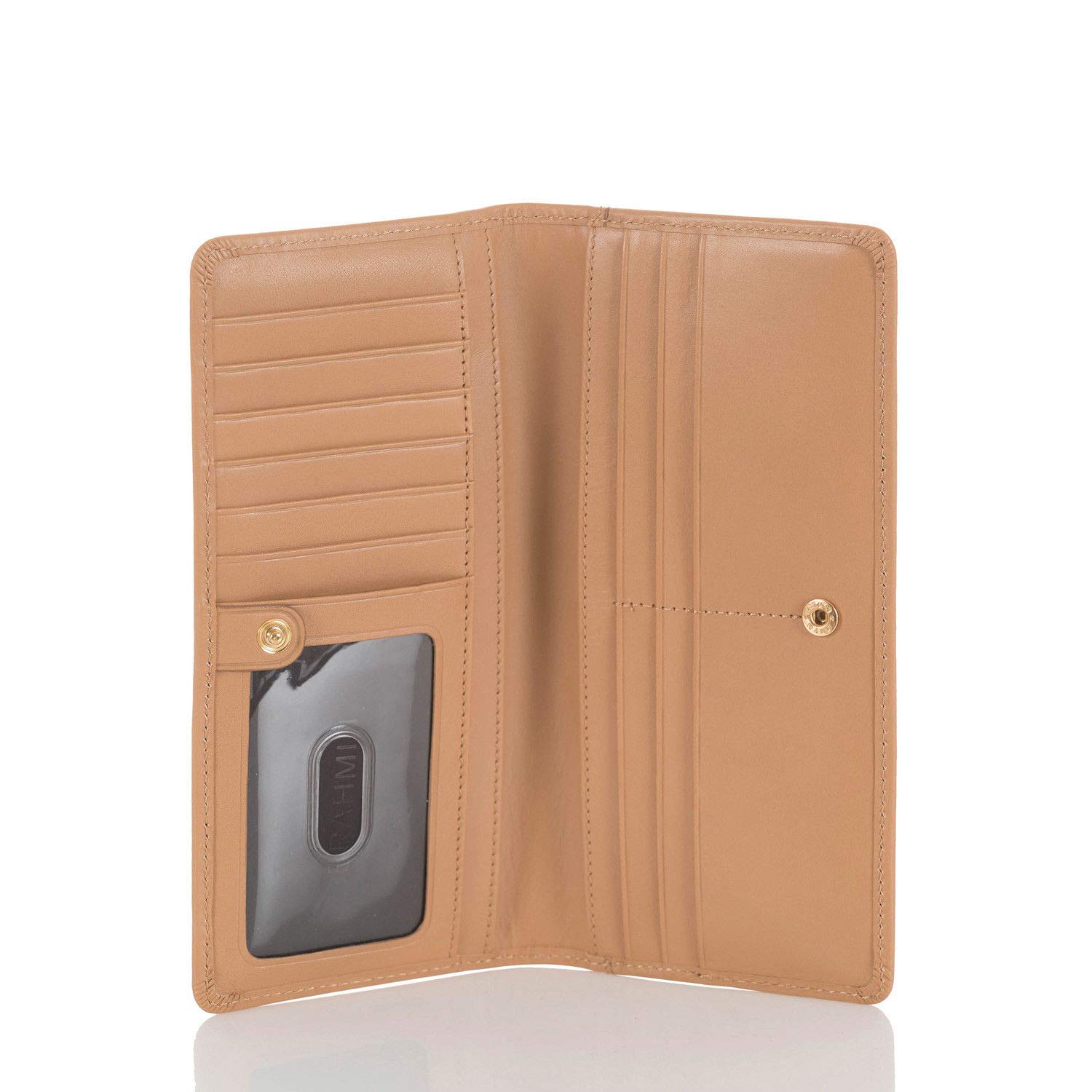 BRAHMIN Ady Leather Ladies Wallet Creme Talitha