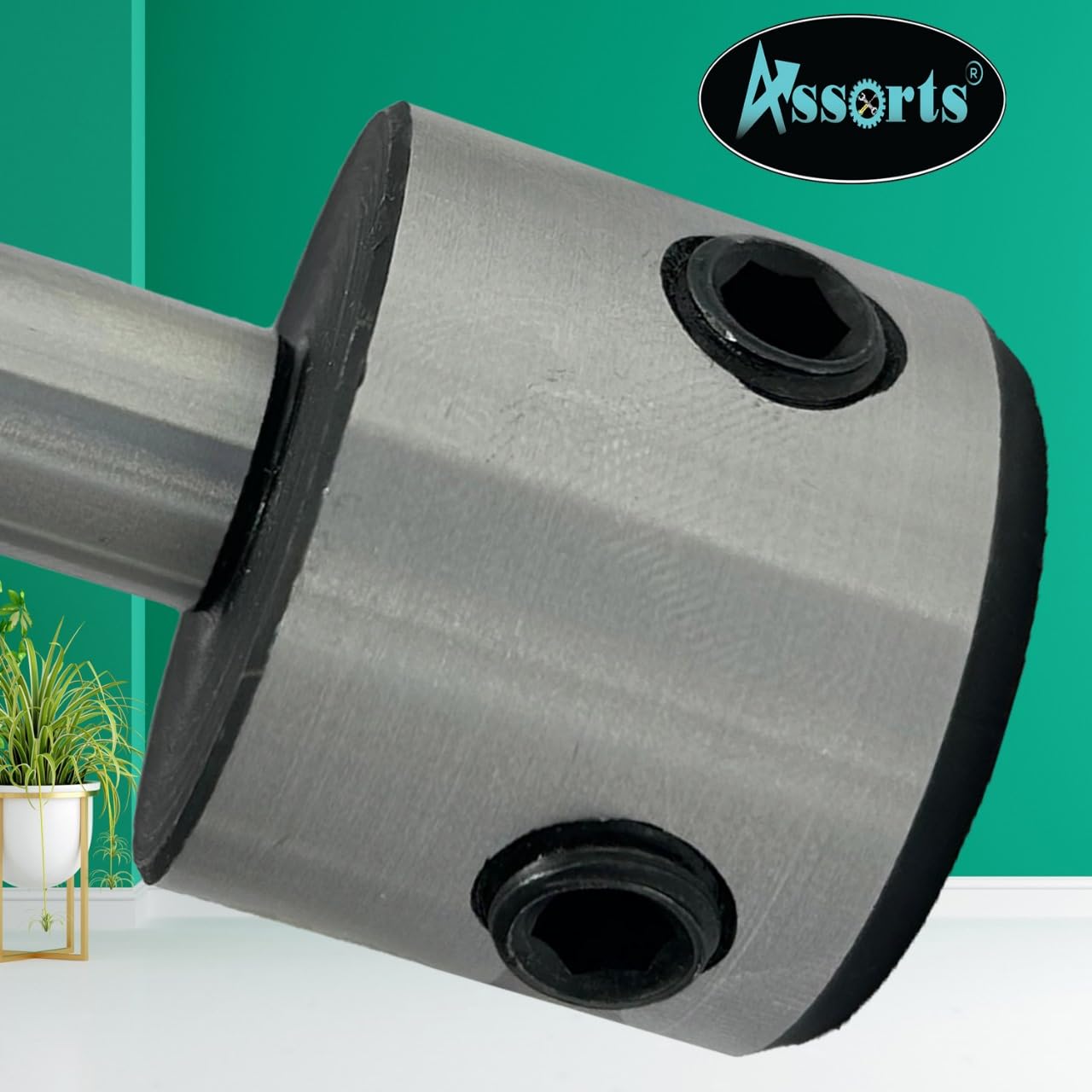Annular Cutter 1/2" Shank Tool Steel Holder (Hard & Ground) with Lock Screw- Accepts/Suit 19 mm Shank rota broaches