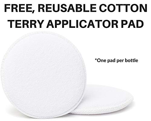 Leather Milk Leather Water Repellent and Protector - Water Protectant No. 3 - All Natural, Non-Toxic Water Proofer and Liquid Sealant. Made in The USA. 2 Sizes. Includes Premium Applicator Pad!