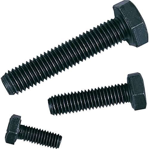 M14-1.5 x 40mm Hex Head Cap Screws, Steel Metric Class 8.8, Plain Finish (Quantity: 25 pcs) - Fine Thread Metric, Fully Threaded, Length: 40mm Metric, Thread Size: M14 Metric*