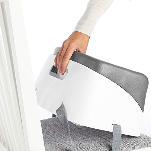 Ingenuity SmartClean Toddler Booster Seat for Dining Table with 3-Point Harness Straps, 1 Count (Pack of 1)