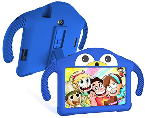 NORTH BISON Tablet for Kids 2-5, 7 inch Android 11 Tablet for Kids, 3GB 32GB Toddler Tablet with Bluetooth, WiFi, GMS, Parental Control, Dual Camera, Shockproof Case, Educational, Games