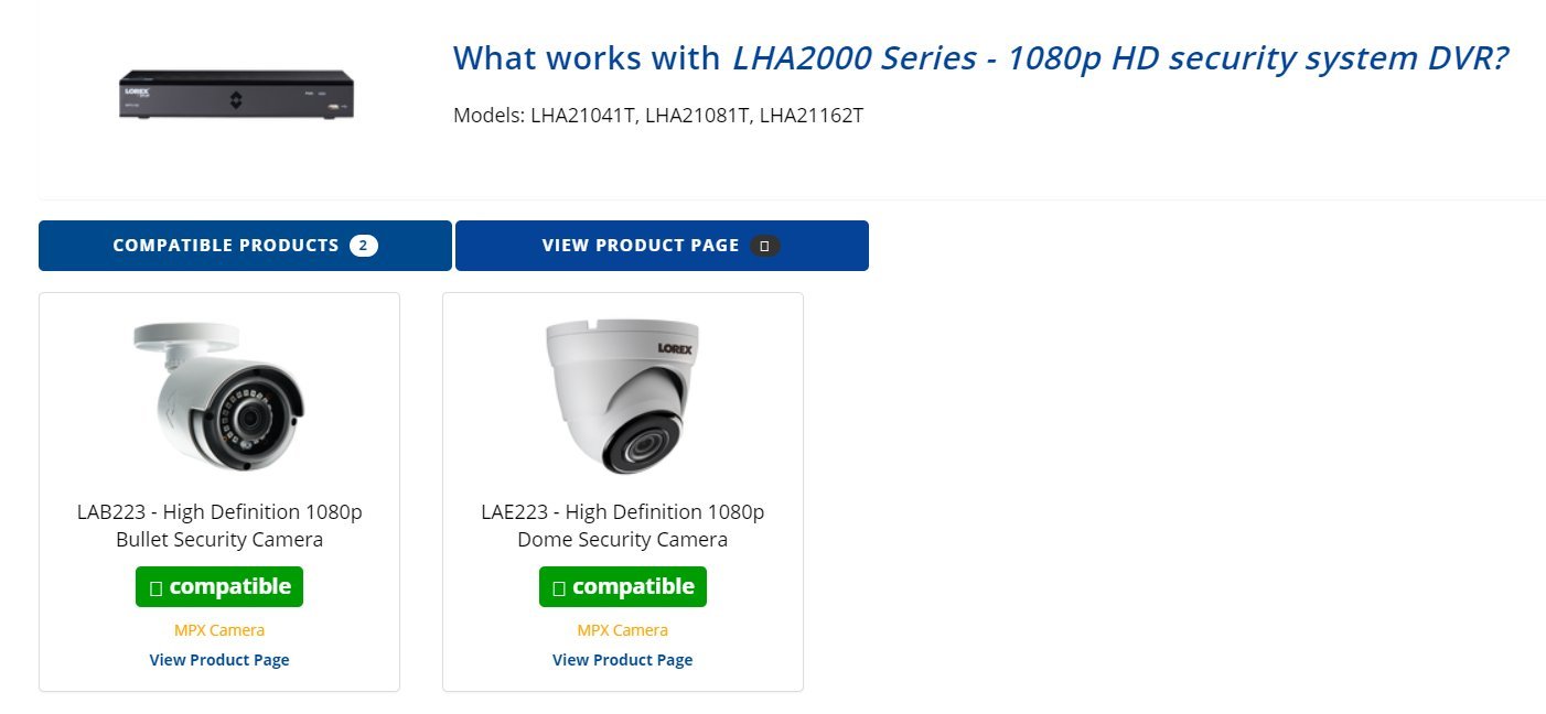 Lorex LHA21162T True HD1080p 16 CH DVR 2TB HDD LHA2000 series