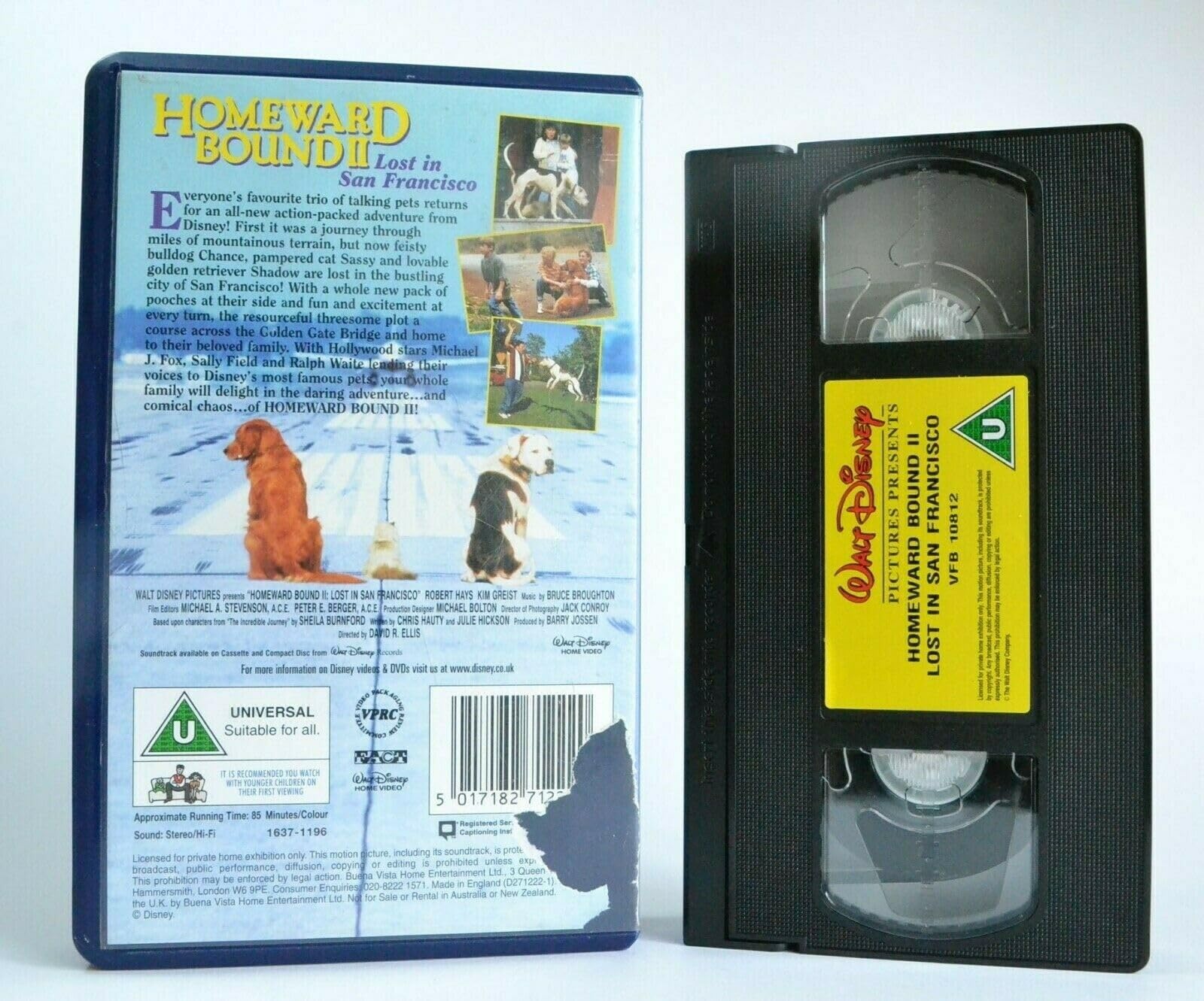 Homeward Bound II: Lost in San Francisco [VHS]