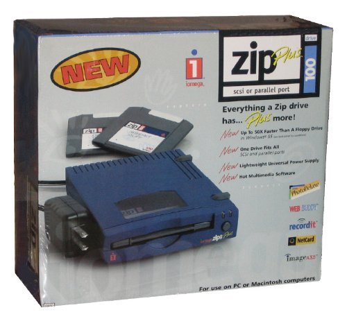 Iomega 100MB Zip Plus Disk Drive - Dual SCSI and Parallel Ports