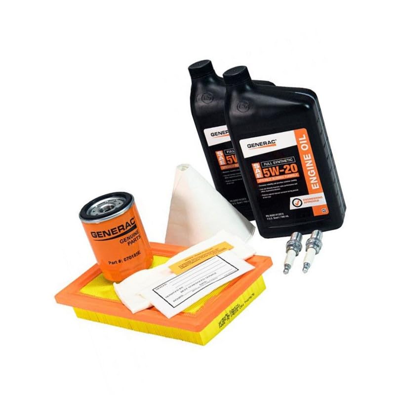 A0002074712, 0J93230SSM Genuine OEM Compatible with GENERAC Maintenance KIT 20KW-26KW GENERATORS 6485, 20kW – 26kW