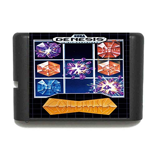 Columns Free Region 16 Bit Md Game Card For Sega Mega Drive For Genesis