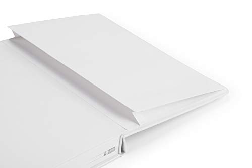Minimalism Art, Premium Hard Cover Notebook Journal, Classic 5" x 8.3", 122 Numbered Pages, Gusseted Pocket, Ribbon Bookmark, Extra Thick Ink-Proof Paper 120gsm, San Francisco (Dotted, Pink)
