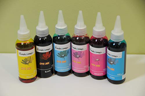 inkxpro 600ml High Definition Photo dye Ink Refill Set for CIS/CISS or refillable cartridges Using T79 Ink: Stylus Photo Printers 1400, 1410, Artisan 1430