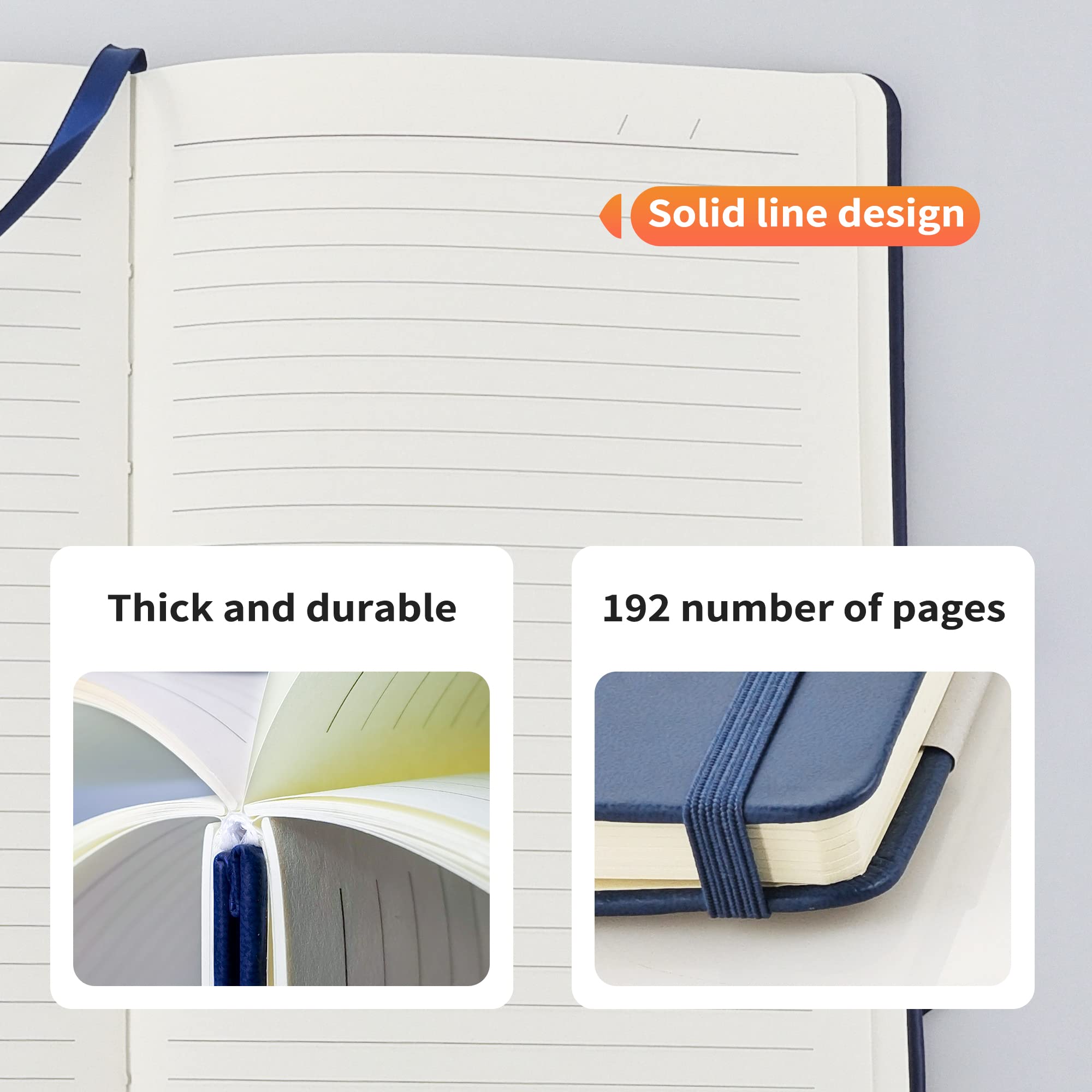 A6 Small Journal Notebook, Lined Pocket Notebook with Pen Holder, Mini Notebook Hardcover, 192 Pages, 3.9 inches * 5.5 inches Jurnal for Women and Man(1PACK Pink)