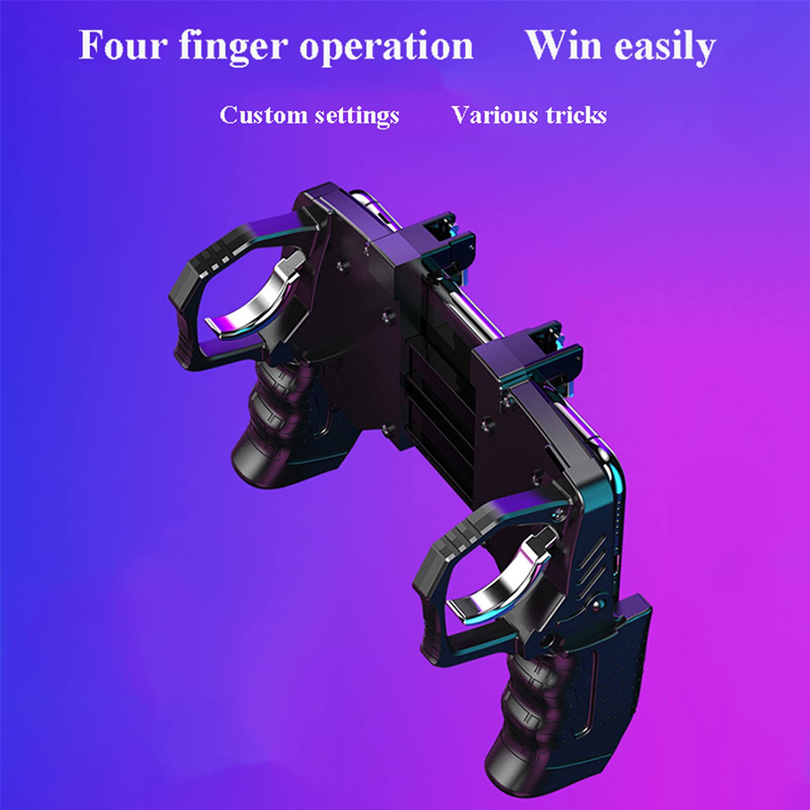 FANA Metal controller joystick is suitable for mobile trigger gamepad suitable for iPhone Android mobile phone shooting game